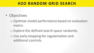 H2O Random Grid Search - PyData Amsterdam | PPT