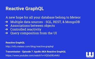 What's new in Meteor 1.3? | PPT