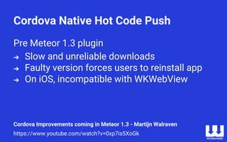 What's new in Meteor 1.3? | PPT
