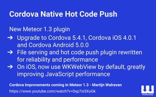 What's new in Meteor 1.3? | PPT