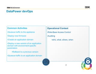 IBM Datapower Gateways - Devops with UrbanCode Deploy | PDF