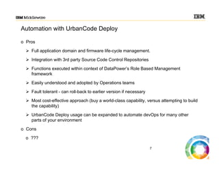 IBM Datapower Gateways - Devops with UrbanCode Deploy | PDF