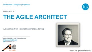 The Agile Architect - Agile India 2016 | PPT