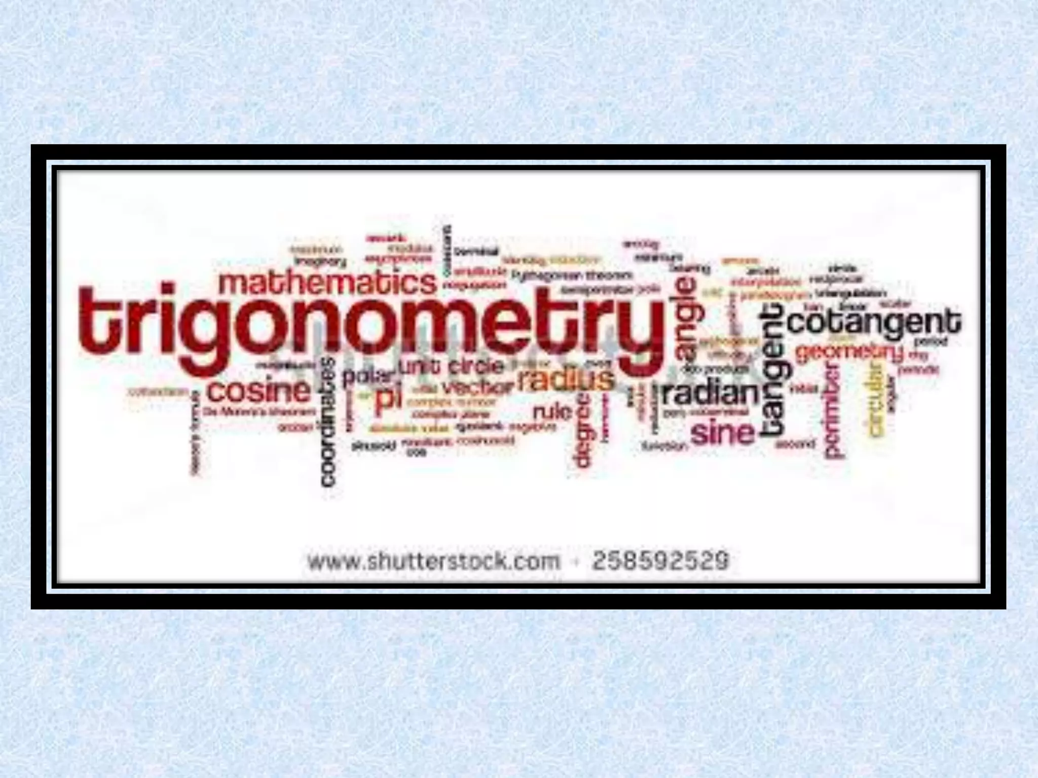 trigonometry | PPTX