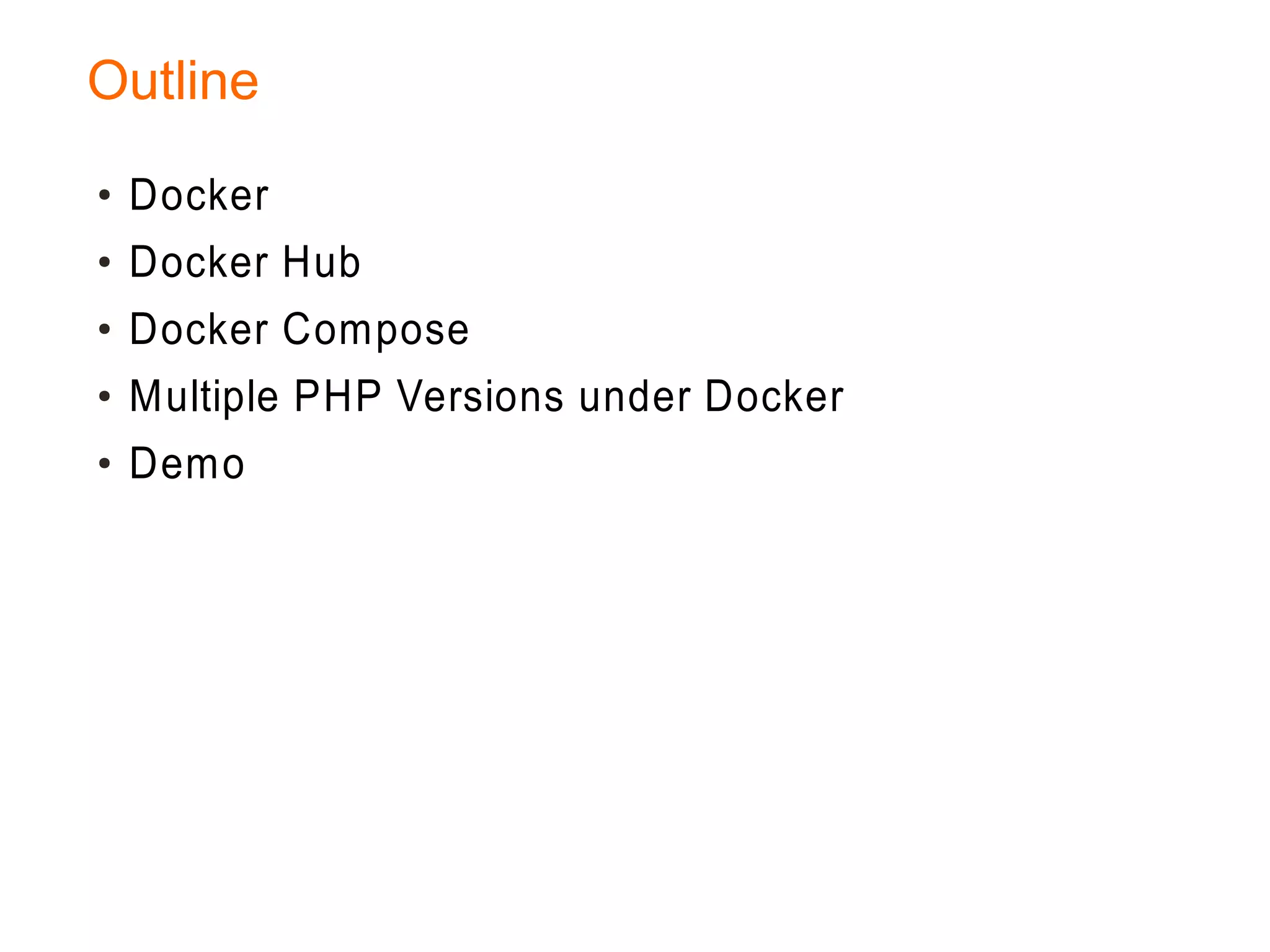Docker And Php Practical Use Case Ppt 3667