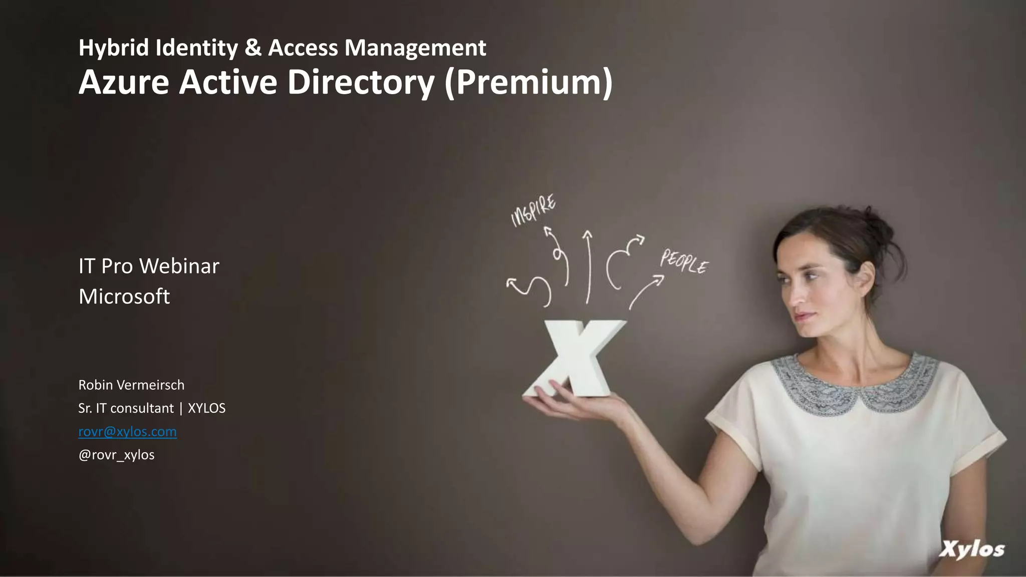 20160400 Technet- Hybrid identity and access management with Azure AD ...