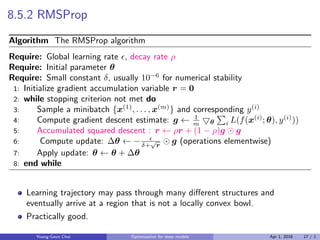 Chap 8. Optimization for training deep models | PDF | Computing ...