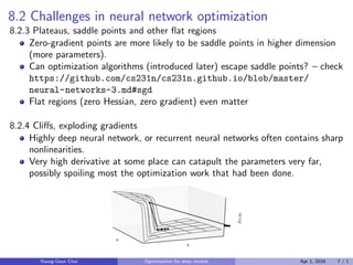 Chap 8. Optimization for training deep models | PDF