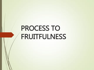 Church Sermon: Fruitfulness, Next to Faithfulness | PPTX