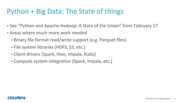 Next-generation Python Big Data Tools, powered by Apache Arrow | PPT