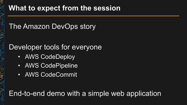 Aws Codecommit Codedeploy And Codepipeline Ppt
