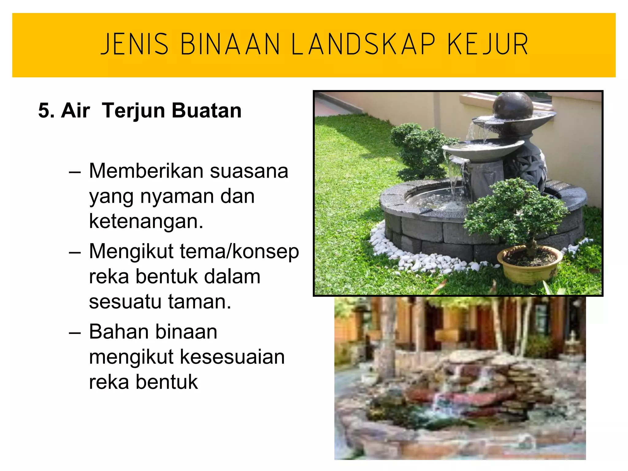 PERLAKSANAAN LANDSKAP KEJUR (HARDSCAPE) | PDF