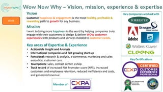 Wow Now overview: why, what & how | PDF