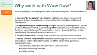 Wow Now overview: why, what & how | PDF