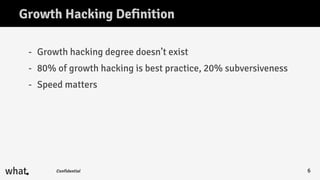 Growth Hacking - Creative Ways for Business Success | PPT