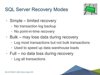 2016 04 sqlsaturday_transaction_log | PPT