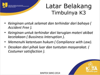 201605 03-pengetahuan dasar k3 | PDF