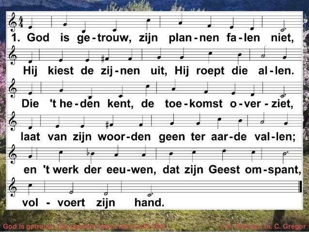 Gods grootheid en trouw