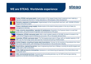 Company Presentation STEAG GmbH | PDF