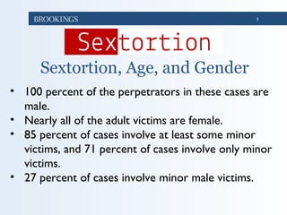 Sextortion: Coercion of sex through blackmail | PPT