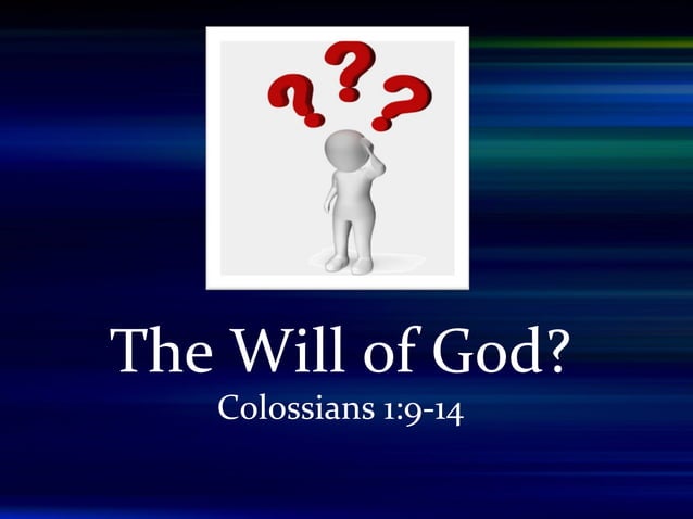 RHBC 236: The Will of God? | PPT