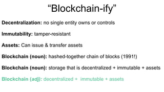 Trent McConaghy- BigchainDB | PPT