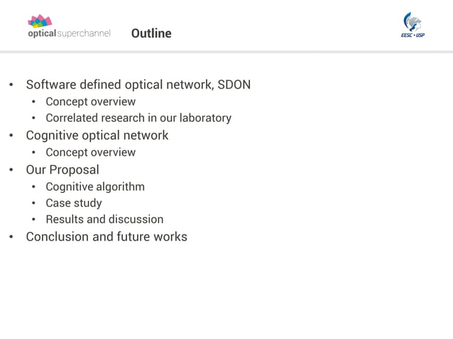 Cognitive Technique for Software Defined Optical Network (SDON) | PPT
