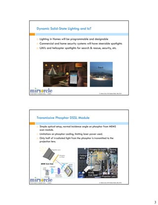 MEMS Mirror Based Dynamic Solid State Lighting Module | PDF