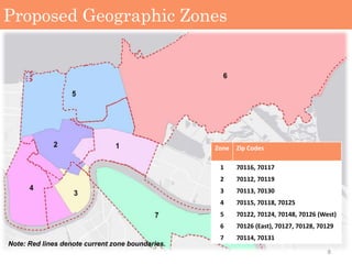 EnrollNOLA Geo Zones | PPT