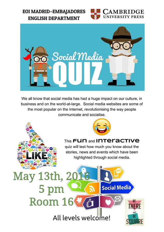 2016 05 social media quiz | PDF