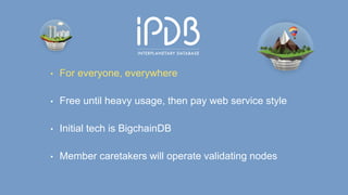 IPDB: A Public Database for the Planet | PPT