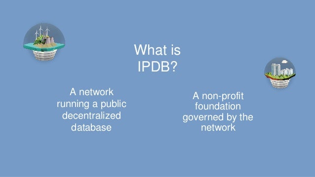 Ipdb A Public Database For The Planet