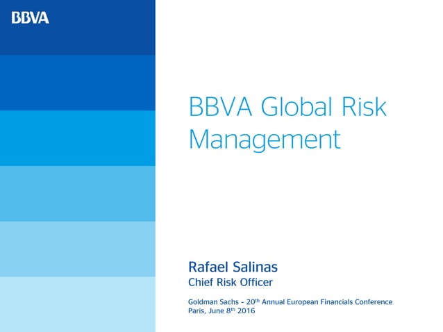 BBVA – Global Risk Management | PDF | Business Accounting & Finance ...