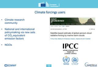 CAMS GA Climate forcings by Bellouin | PPT