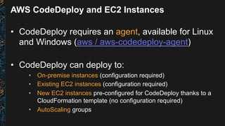 AWS Code{Commit,Deploy,Pipeline} (June 2016) | PDF | Cloud Computing | Internet