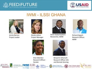 Field level pilot interventions in small-scale irrigation and ...