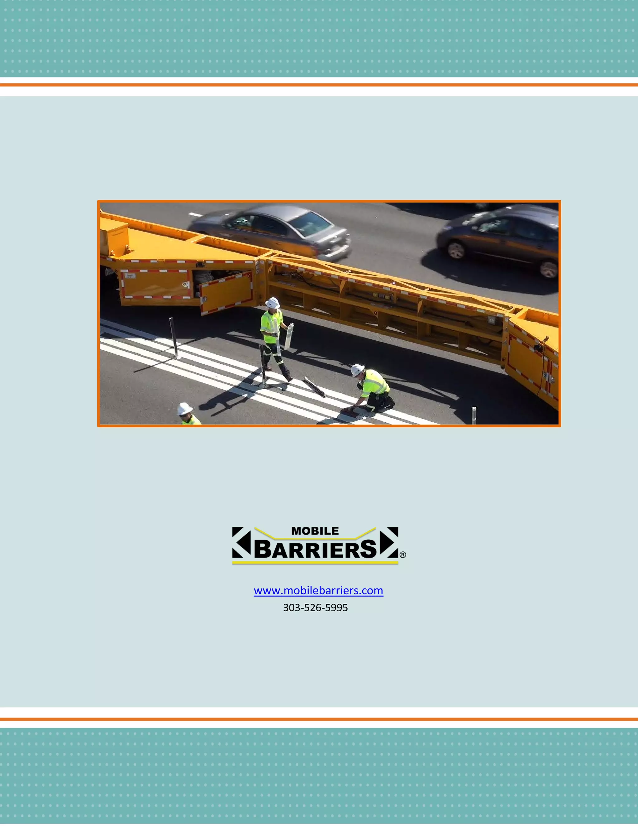 Portable Positive Protection Guide -Mobile Barriers MBT-1 | PDF