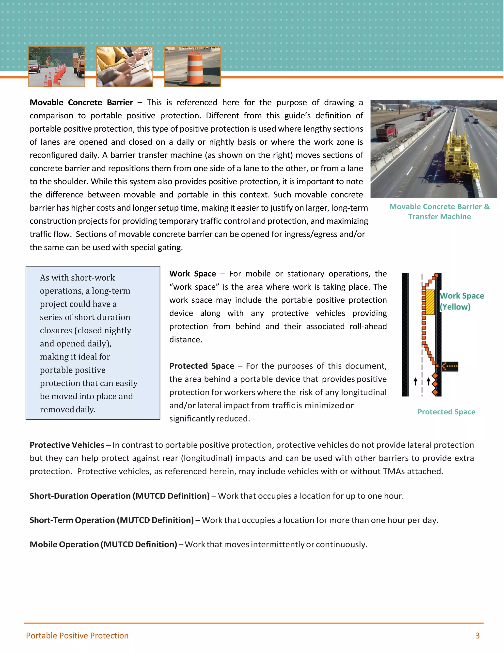 Portable Positive Protection Guide -Mobile Barriers MBT-1 | PDF