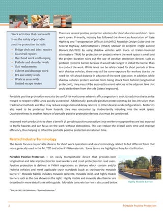 Portable Positive Protection Guide -Mobile Barriers MBT-1 | PDF