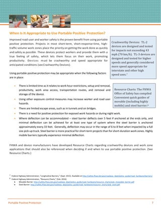 Portable Positive Protection Guide -Mobile Barriers MBT-1 | PDF