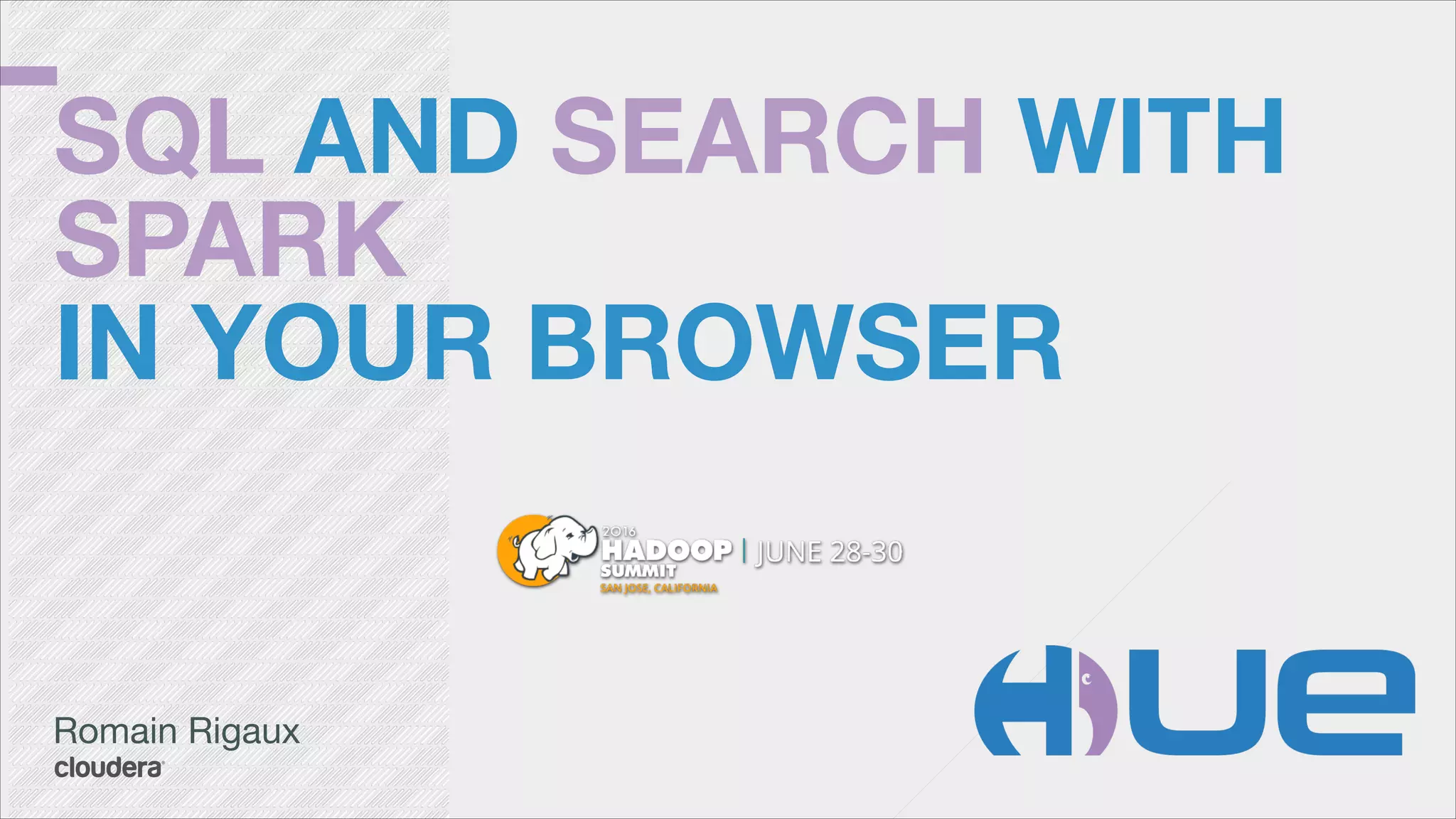 Hue architecture in the Hadoop ecosystem and SQL Editor | PPT Hue architecture in the Hadoop ecosystem and SQL Editor | PPT