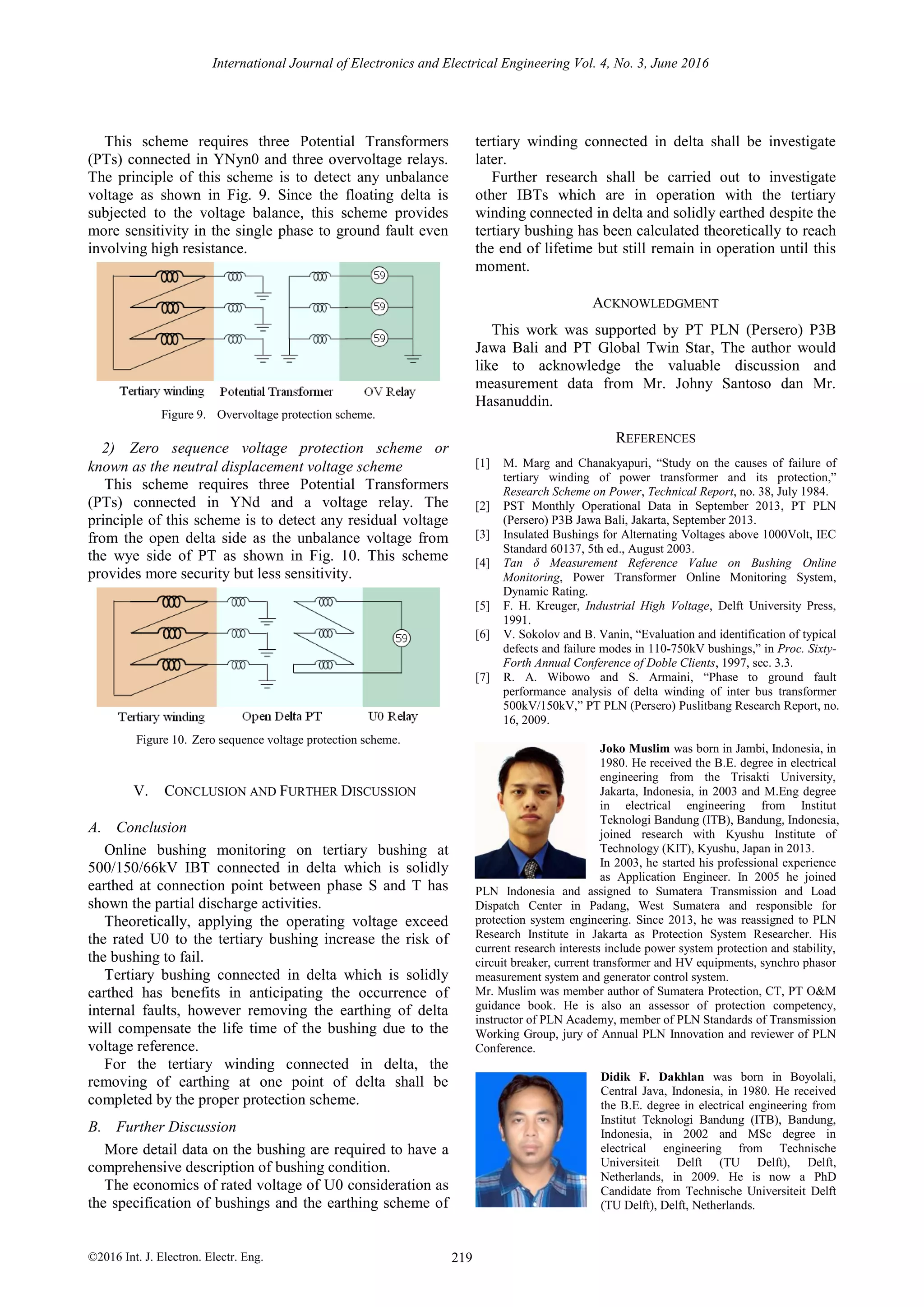 Tertiary interbus transformer and alternative protection | PDF