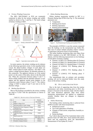 Tertiary interbus transformer and alternative protection | PDF