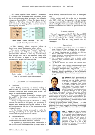 Tertiary interbus transformer and alternative protection | PDF