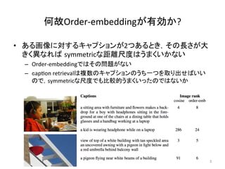 論文輪読: Order-Embeddings of Images and Language | PDF | Technology ...