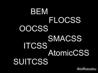 OOCSS and SMACSS Case Study | PPT