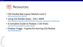 20160730 frog lt-css flexible boxes layout | PPT