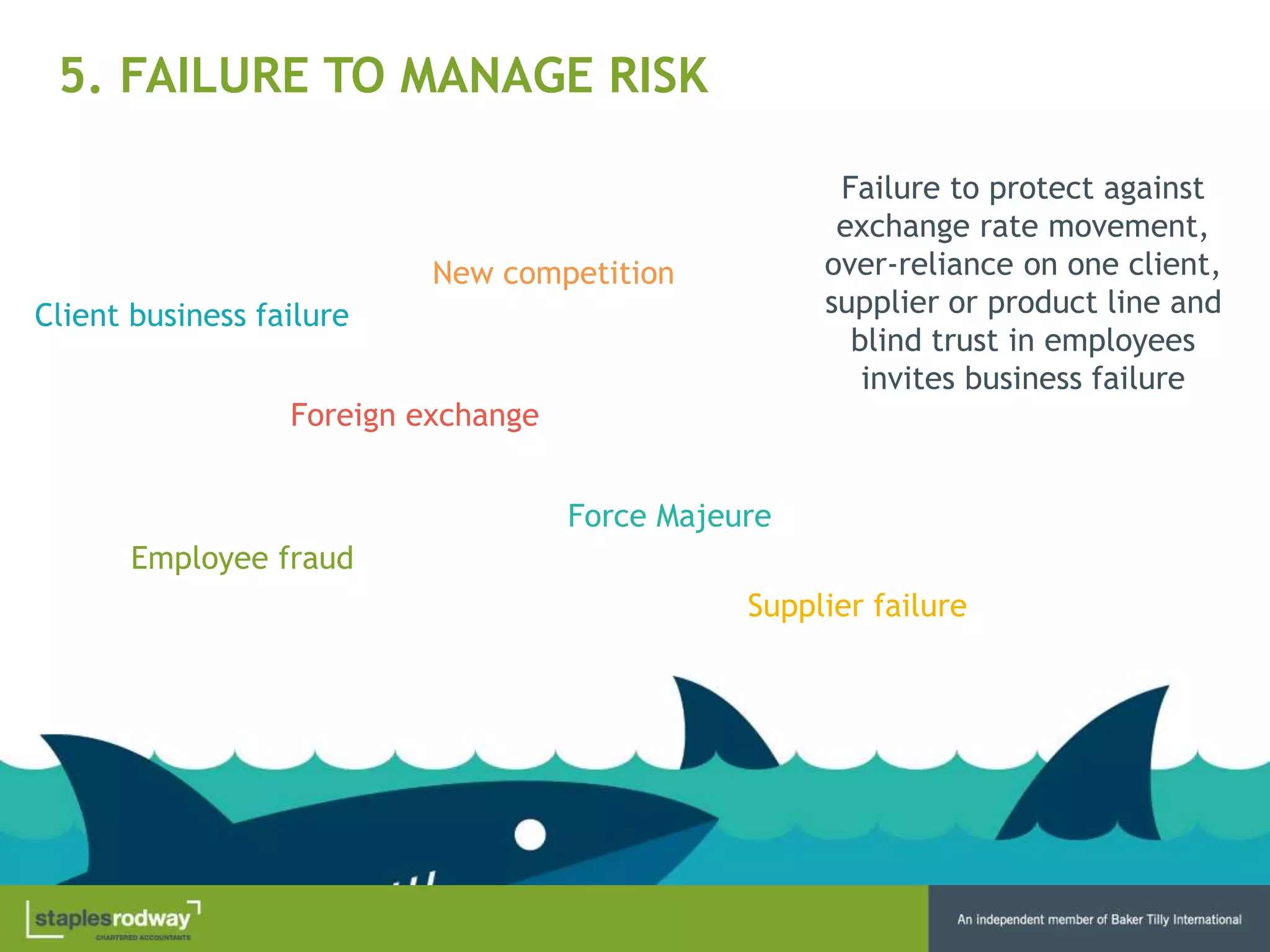 Seven indicators of business failure | PPT