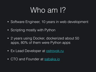 Deliver Python Apps with Docker | PPT