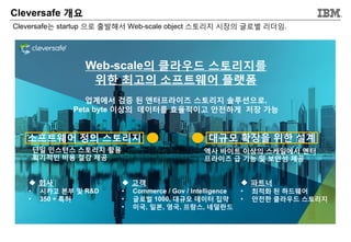 [IBM Korea 김상훈] Cleversafe 소개자료 | PPT